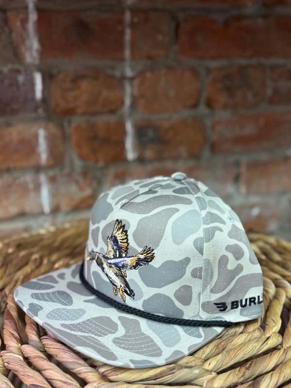 Burlebo Youth Cap - Diving Mallard Classic Deer Camo - Tennessee Jane